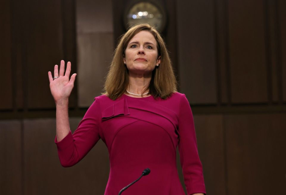 Amy Coney Barrett sworn in as new Supreme Court justice member – The Hiller